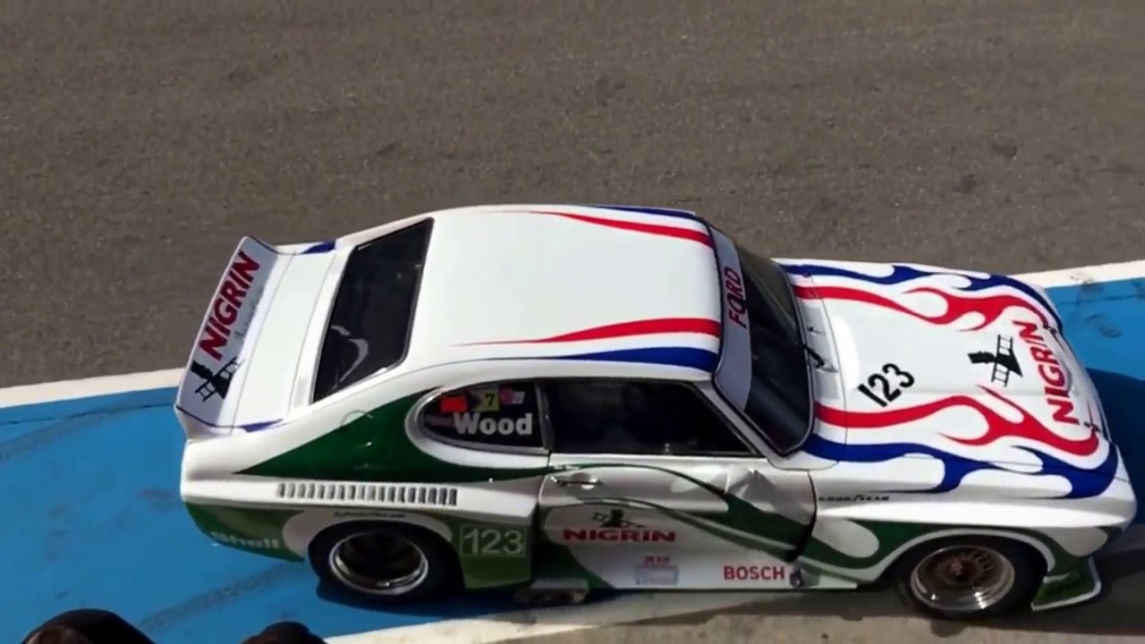 Ford Capri Touring Car built by CNC Heads, driven by Ric Wood racing at ...