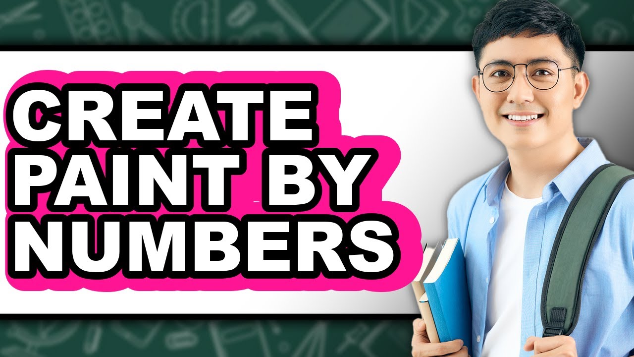 How to Create Paint by Numbers (Only Way) - YouTube