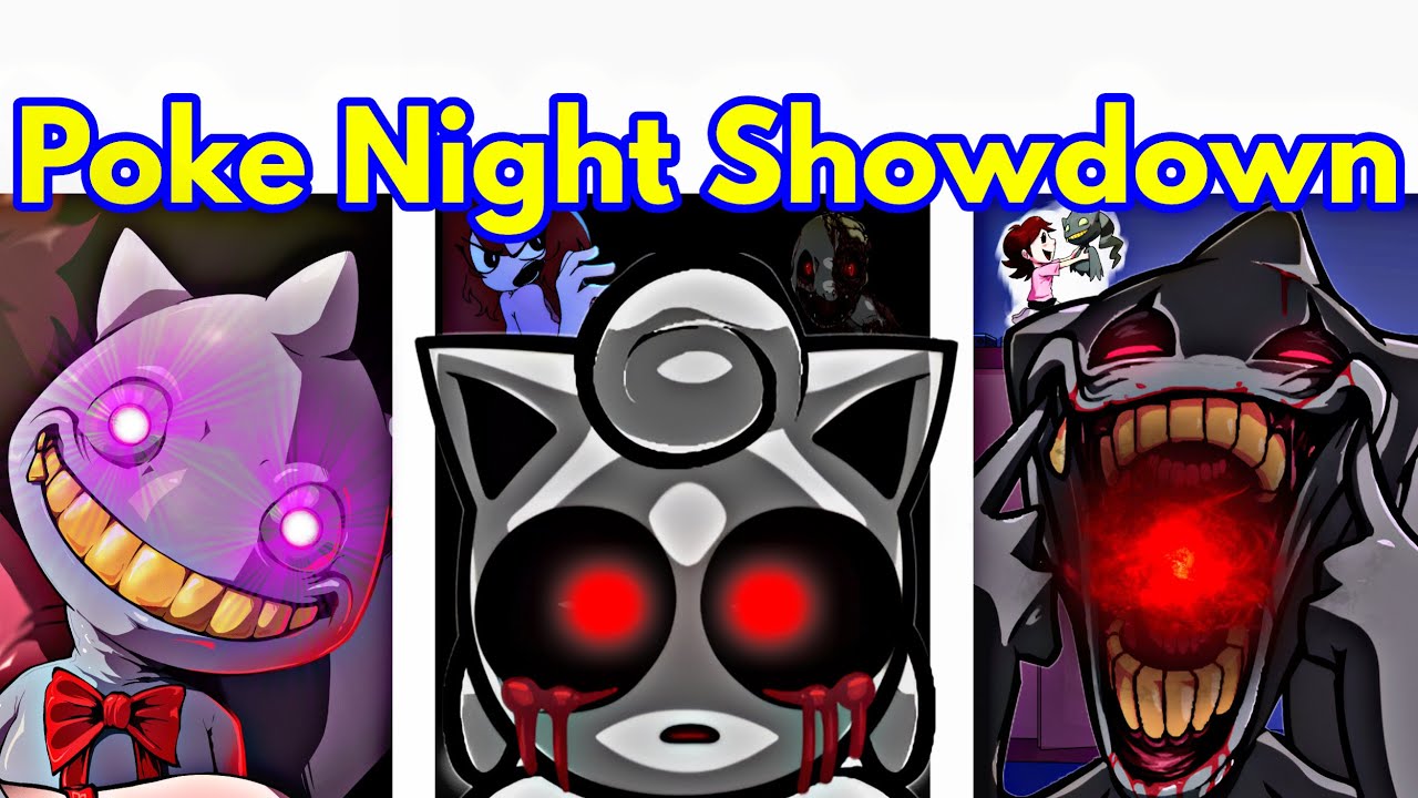 Friday Night Funkin' Vs Poke Night Showdown Demo / Pokemon (FNF Mod ...