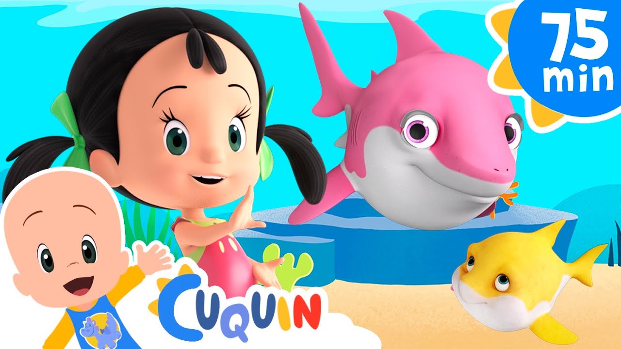 Baby Shark and more Nursery Rhymes for kids from Cleo and Cuquin ...