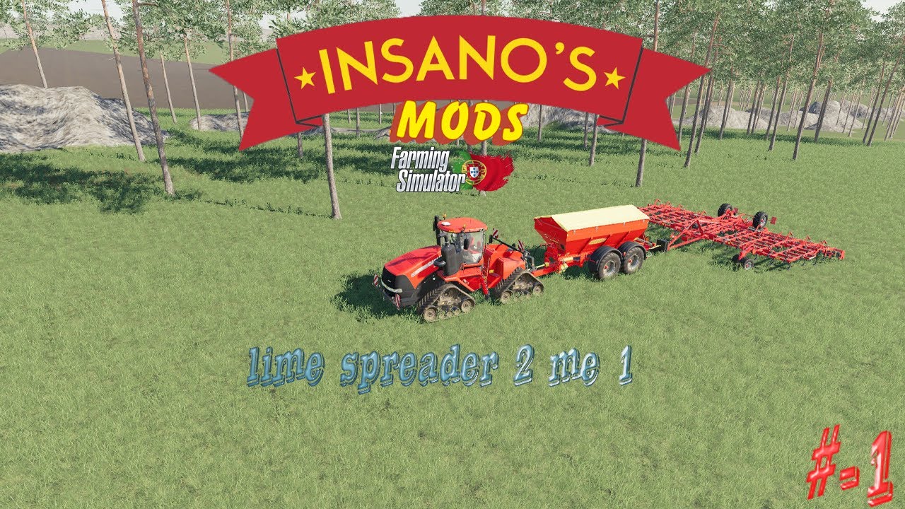 FS19 LIME SPREADER 2 EM 1 - YouTube
