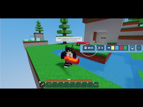 how to get rageblade in 5 seconds in a real match...(roblox bedwars ...