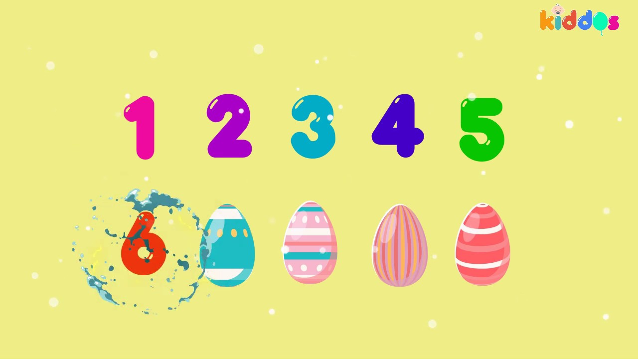 KIDDOS l LEARN COUNTING FROM 1 to 10 FOR KIDS - COLORFUL NUMBERS ...