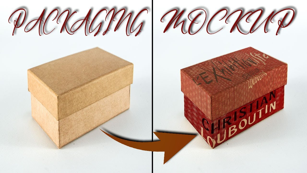 Packaging photoshop tutoriel - YouTube