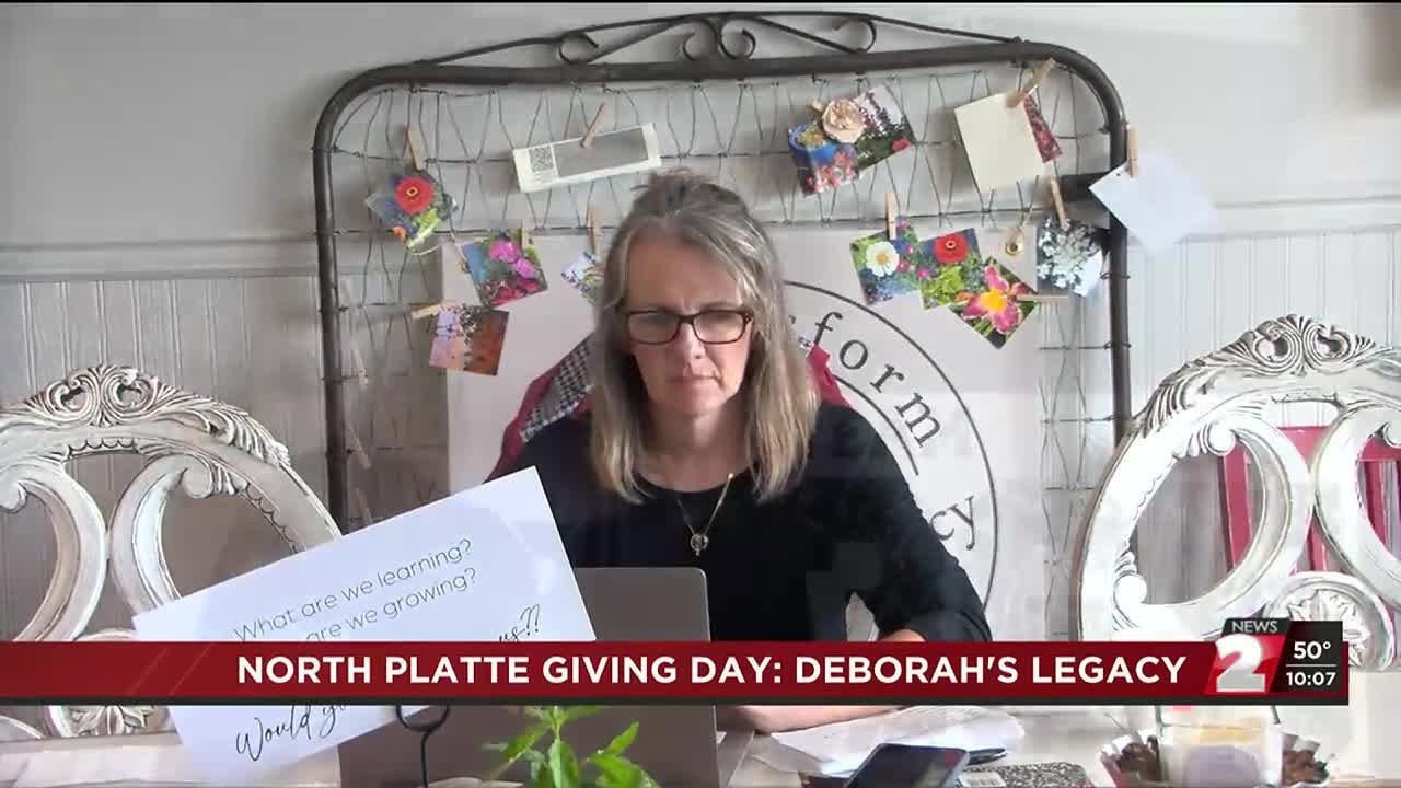 Deborah’s Legacy takes part in North Platte’s Giving Day - YouTube