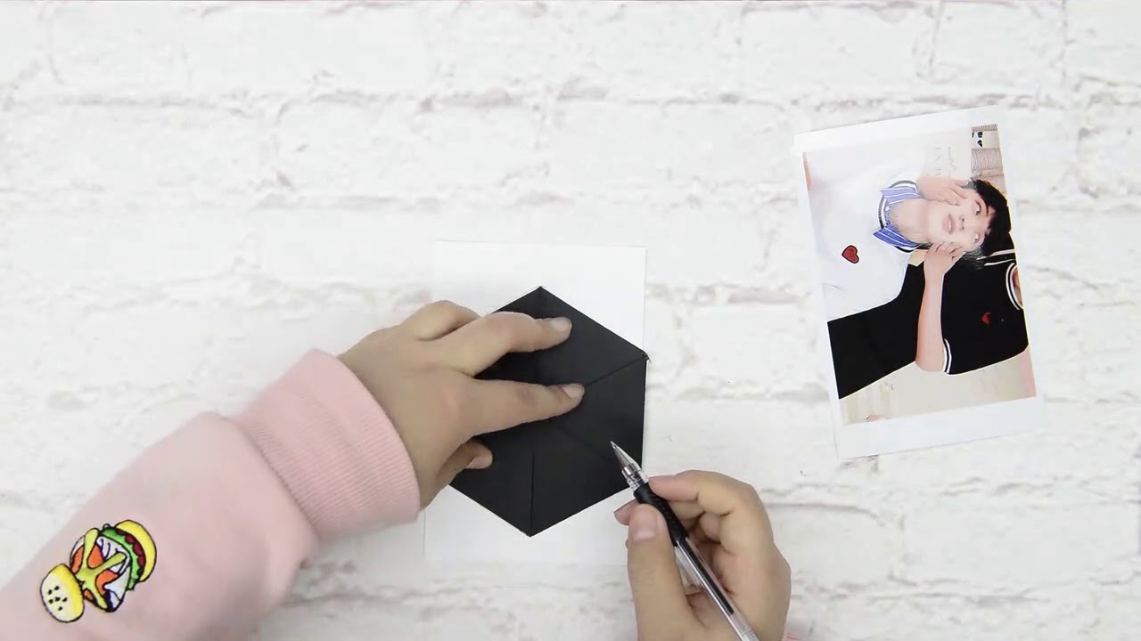 DIY Mechanism: Hexagonal Reverse Card - YouTube