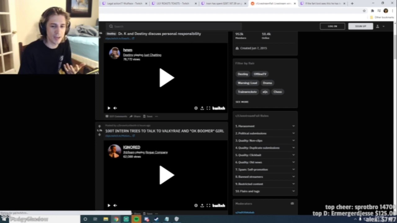 xQc Roasts Wubby For Calling Pokimane Retard. - YouTube