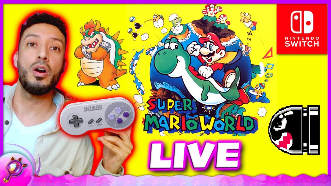 Super Mario World Livestream - Full Walkthrough (Part 1) - YouTube