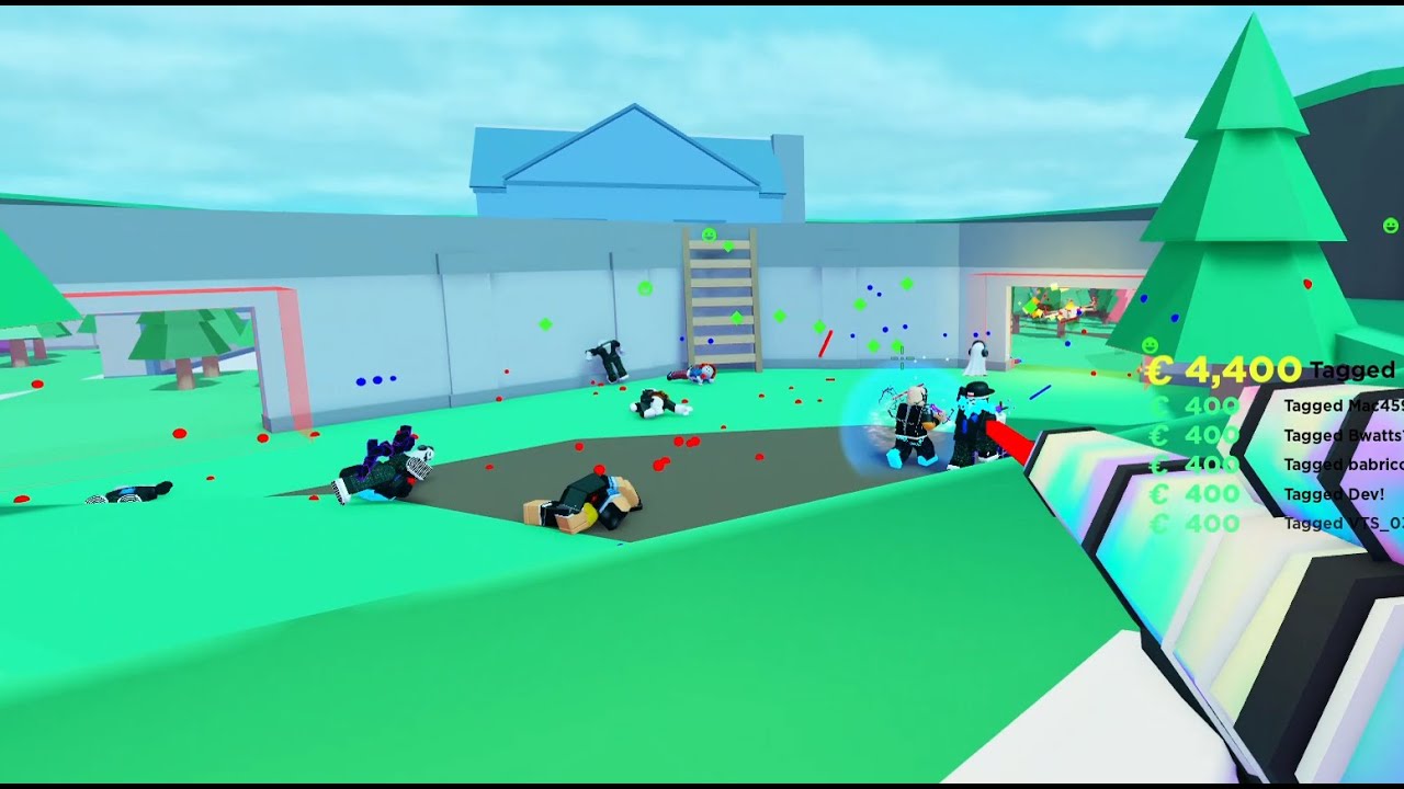 Roblox - Big Paintball - 265 tags in the Safehouse (Oct 01, 2023) - YouTube