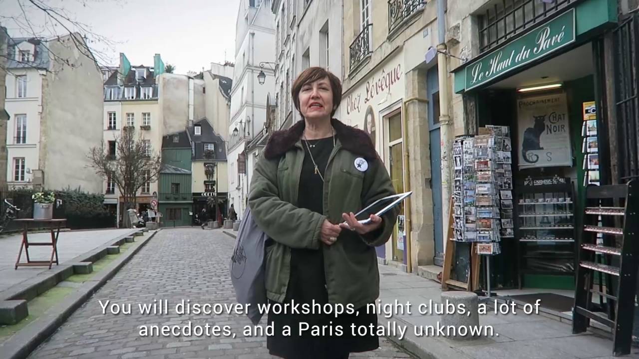Fabienne, a Unique Tours Factory guide in Paris - YouTube