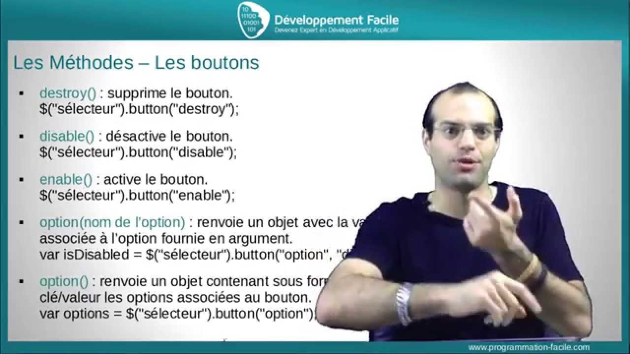 2 lignes de code pour créer des boutons remarquables avec le Framework ...