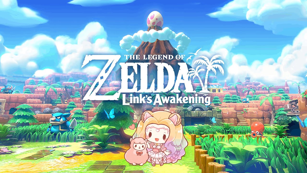 HEY LISTEN, WAKE UP 🎀🦙Alpaca VTuber Plays The Legend of Zelda: Link's ...