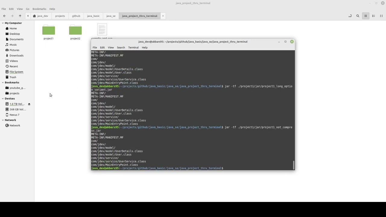 How To Show Jar File Content Thru Linux Terminal YouTube How To Show Jar File Content Thru Linux Terminal YouTube