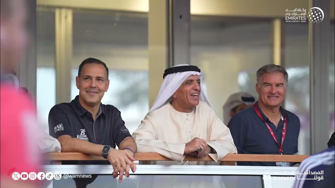 سعود بن صقر يشهد انطلاق النسخة الـ 17 من سباق نصف ماراثون رأس الخيمة