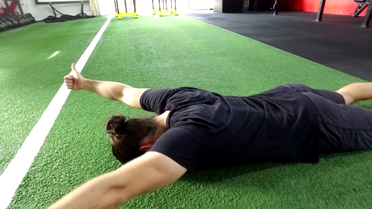 Activación Escapular en W - YouTube