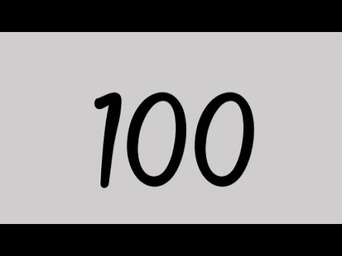 Numbers: Counting 0, 1, 2, 3 ... 100 - YouTube
