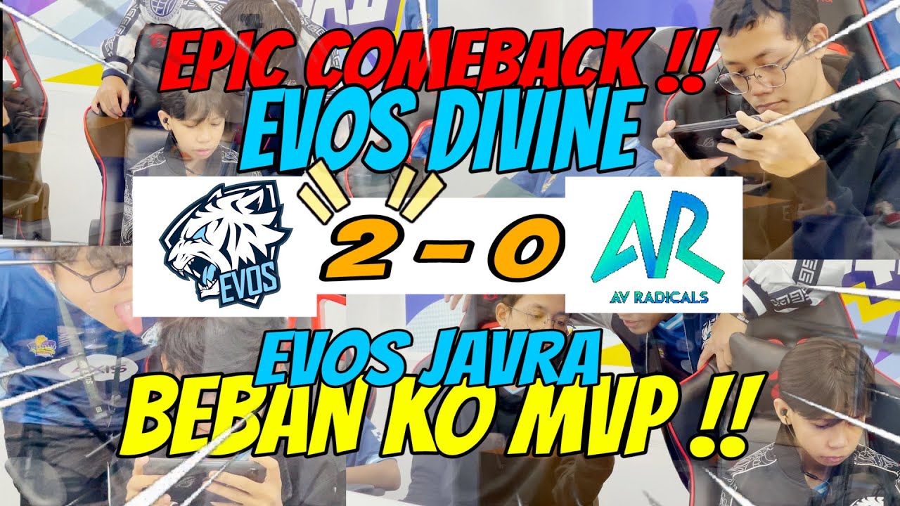 EVOS DIVINE~FFCS DAY 1!! EPIC COMEBACK!! ROUND 1 BIKIN JANTUNGAN !!! - YouTube