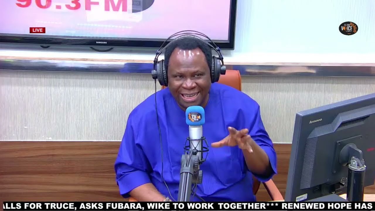 Crusade in the Studio With Prophet Dr. Samson Ayorinde on Vop90.3fm ...