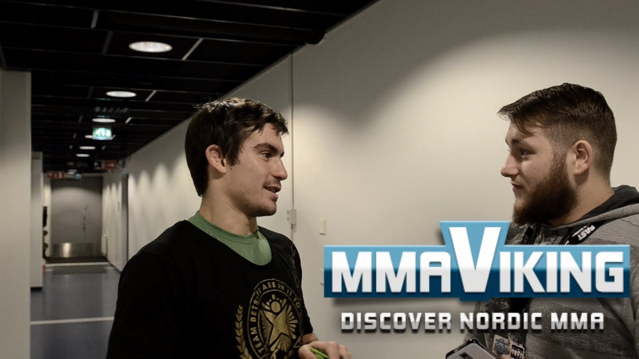 Cage 25 Mikael Silander MMAViking.com Interview - YouTube