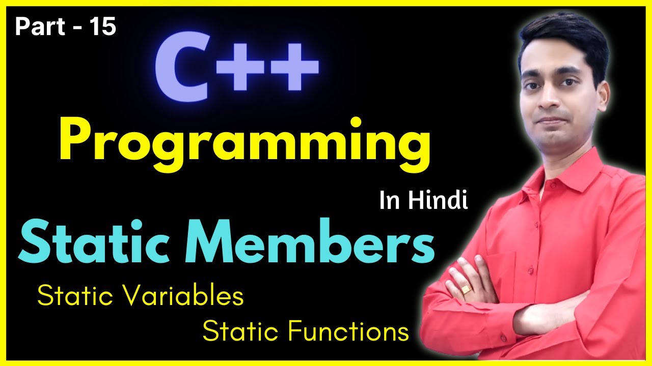 Static Members In C Static Variable In C Static Function In C 4348