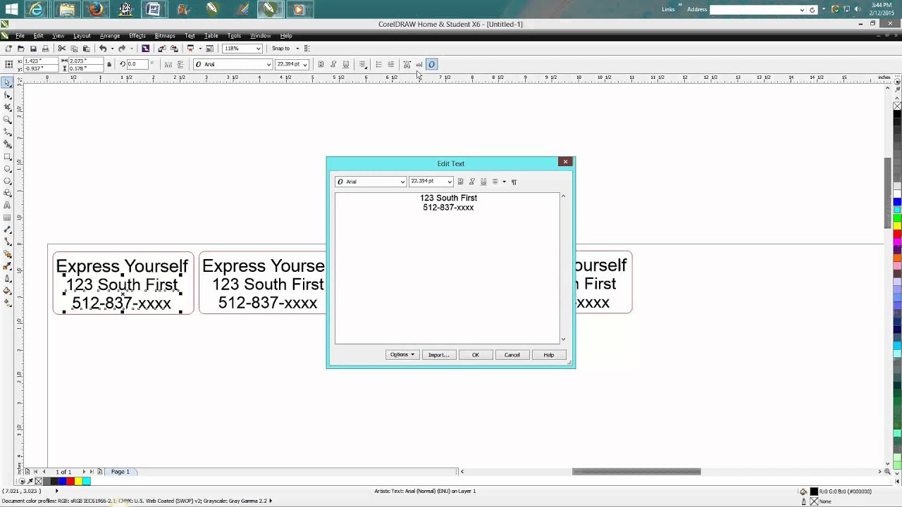 Corel Draw Tips & Tricks Duplicate VS Clone tool - YouTube