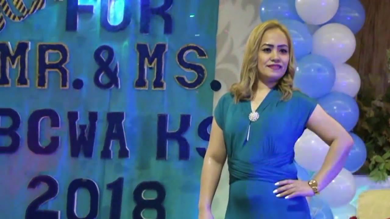 Lala Sing Ms IBCWA Candidates in Long Gownvia torchbrowser com - YouTube