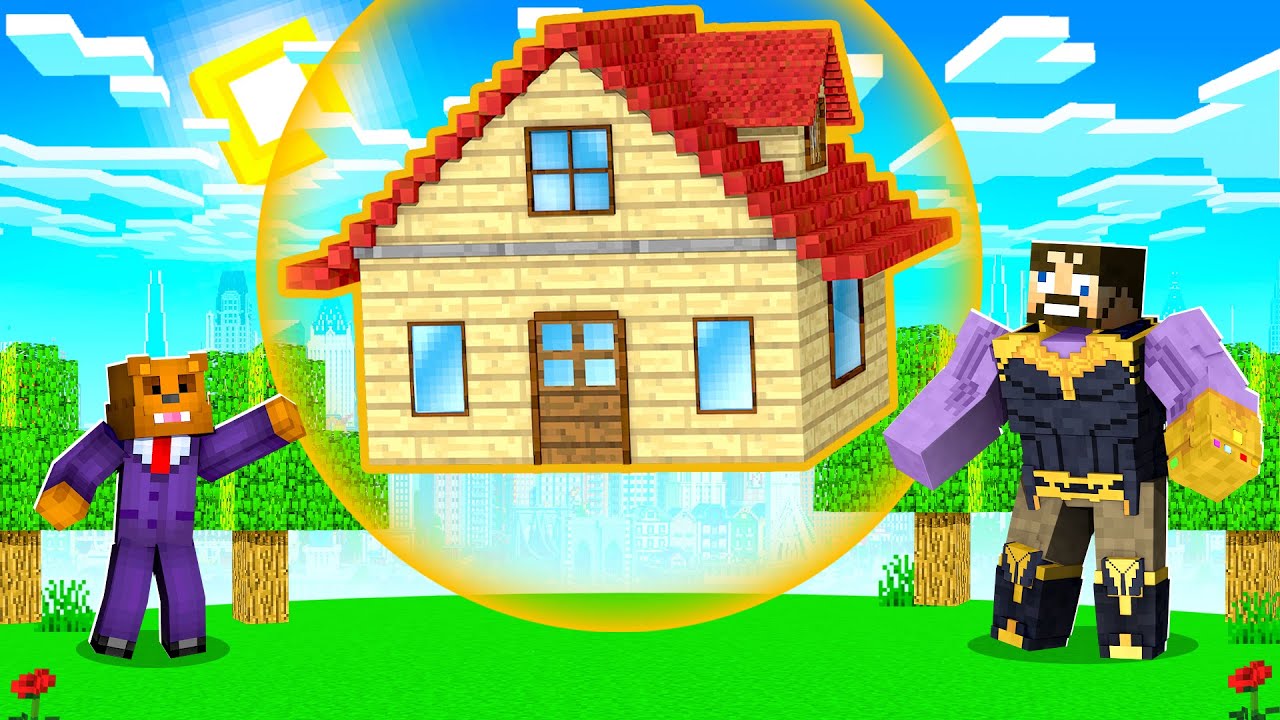 Stealing Thanos House In Insane Craft w/ SSundee - YouTube