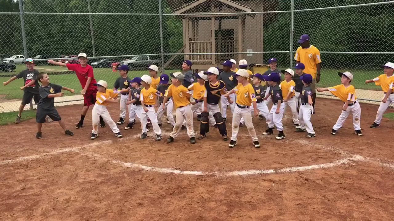 6U Jones County (GA) All-Star Baseball Teams (Gold & Gray) Flossin ...