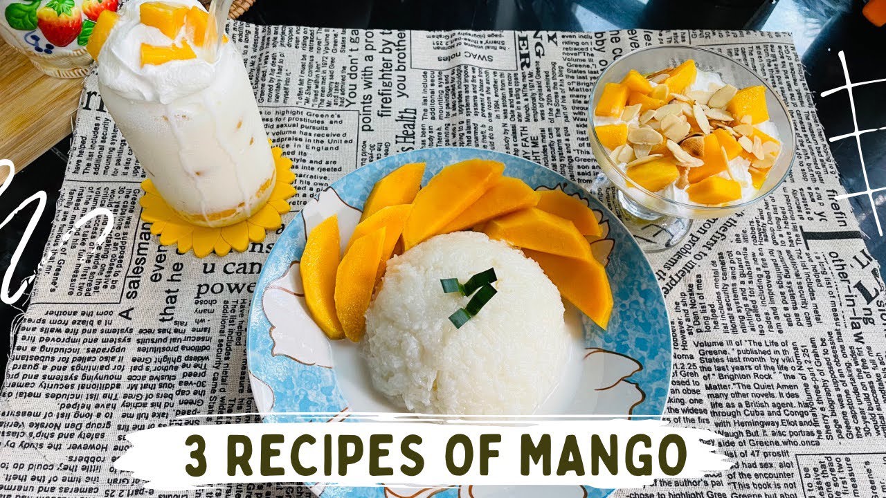 Mango Recipes | The Best Way to Eat Mangoes | Mango Jelly Pudding ...