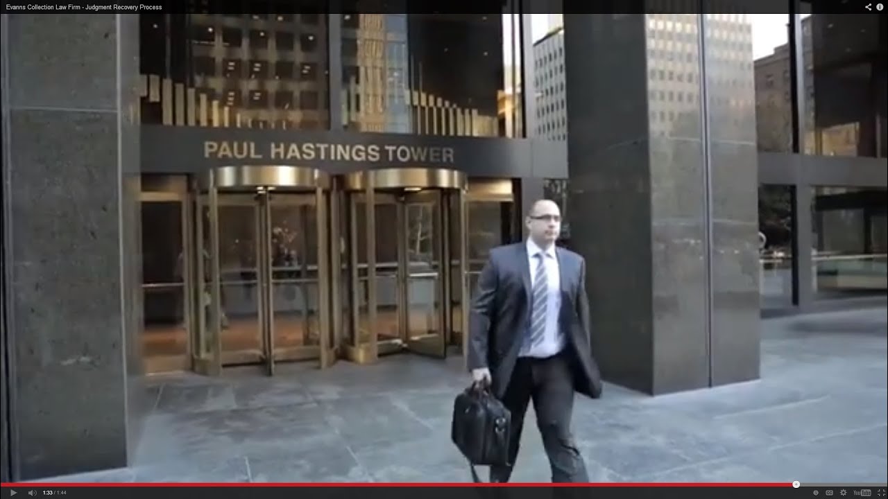 Evanns Collection Law Firm - Judgment Recovery Process - YouTube