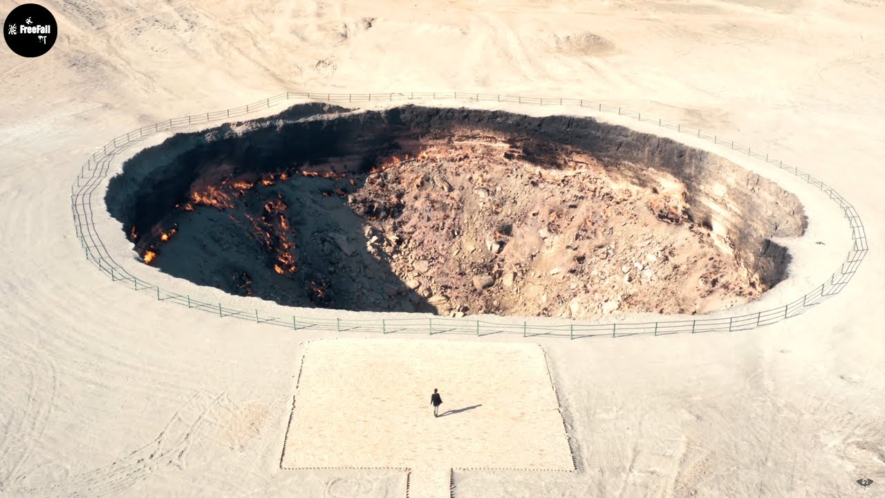 Giant Hole Created by Nature, Maby This is Gates of Hell - Natural ...