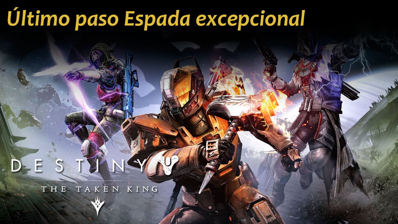 Destiny TTK - Espada excepcional / Exotic Sword / Bolt-Caster - YouTube