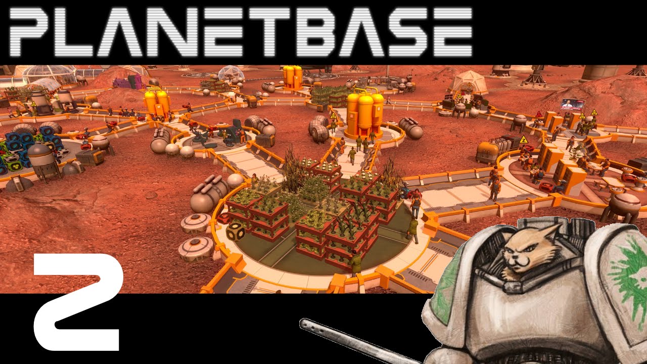 Planetbase Gameplay / Let's Play - Meteoric Fall - Part 2 - YouTube
