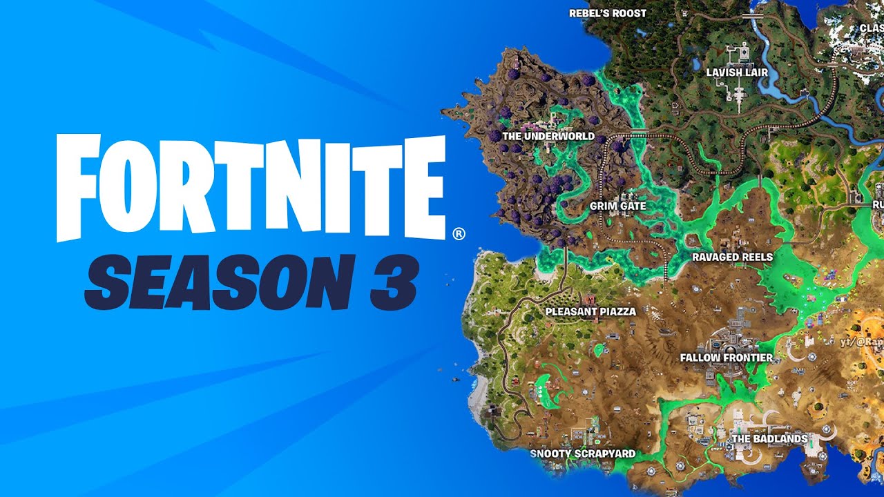 Fortnite Chapter 5 Season 3 Map REVEALED! - YouTube