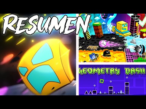 HISTORIA EXPLICADA DE GEOMETRY DASH - Resumen - YouTube