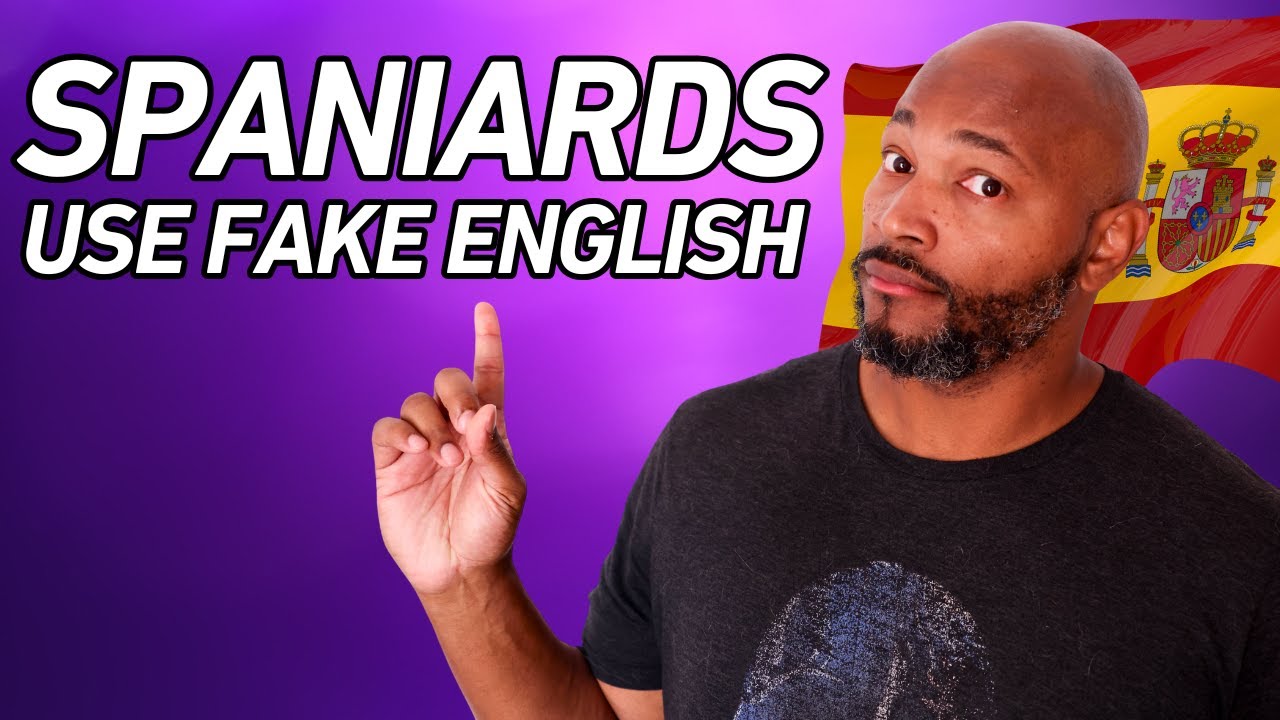 Fake English Words Only Spaniards Use - YouTube