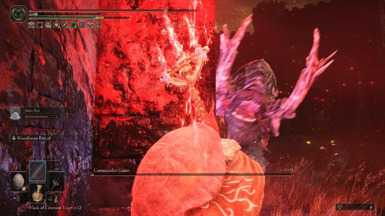 Git Gud CHEESE ELDEN RING - Commander Gaius! EASY - YouTube