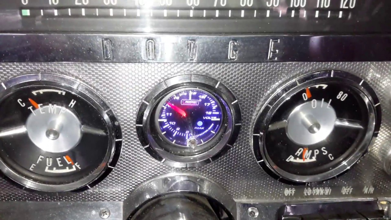 1959 Dodge Dash Close up - YouTube