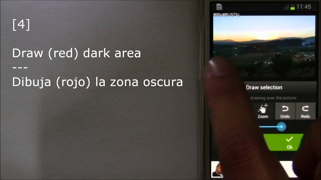 Wizard Photo Editor - HOWTO - Fix backlight / Corregir contraluz - YouTube