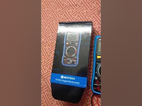 Mextech DT603 Digital Multimeter - YouTube