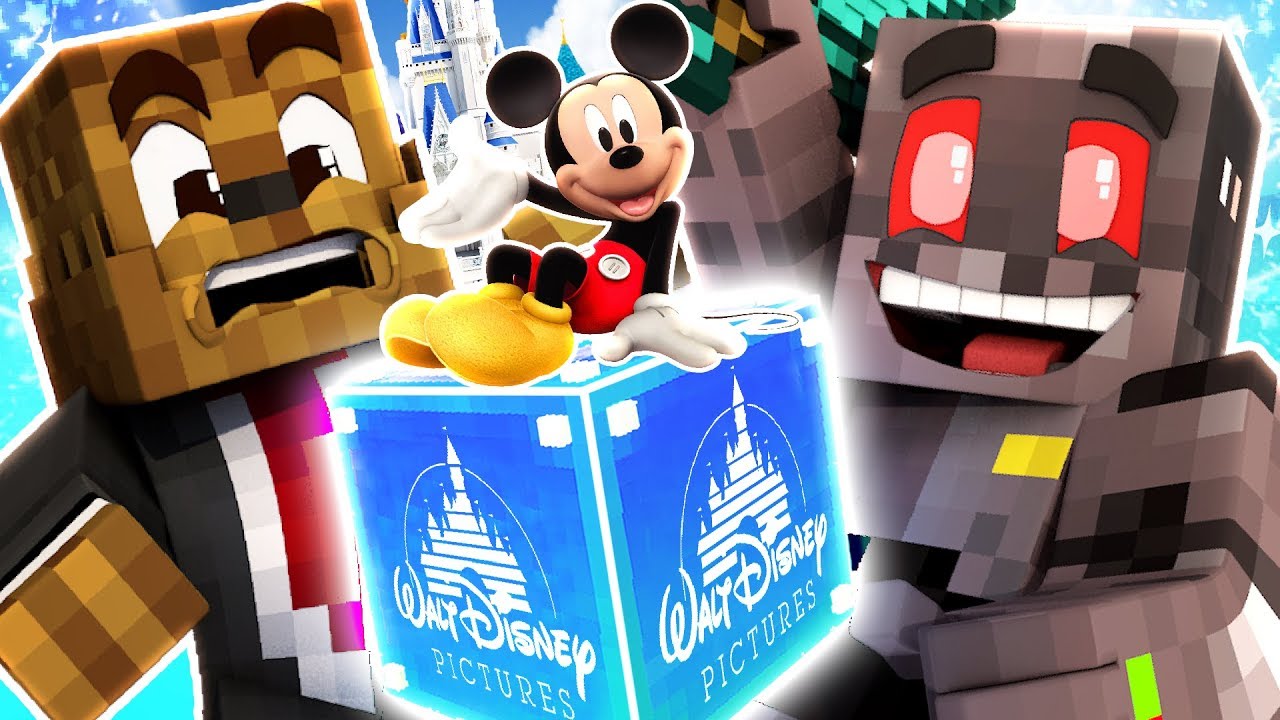 Minecraft Mods: Disney Lucky Block! (Funny Moments) - YouTube