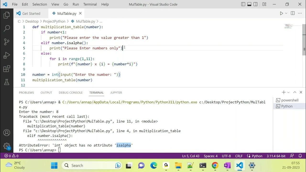 Python for Beginner, Python for Automation Day 18 On 21st Sept 2023. - YouTube