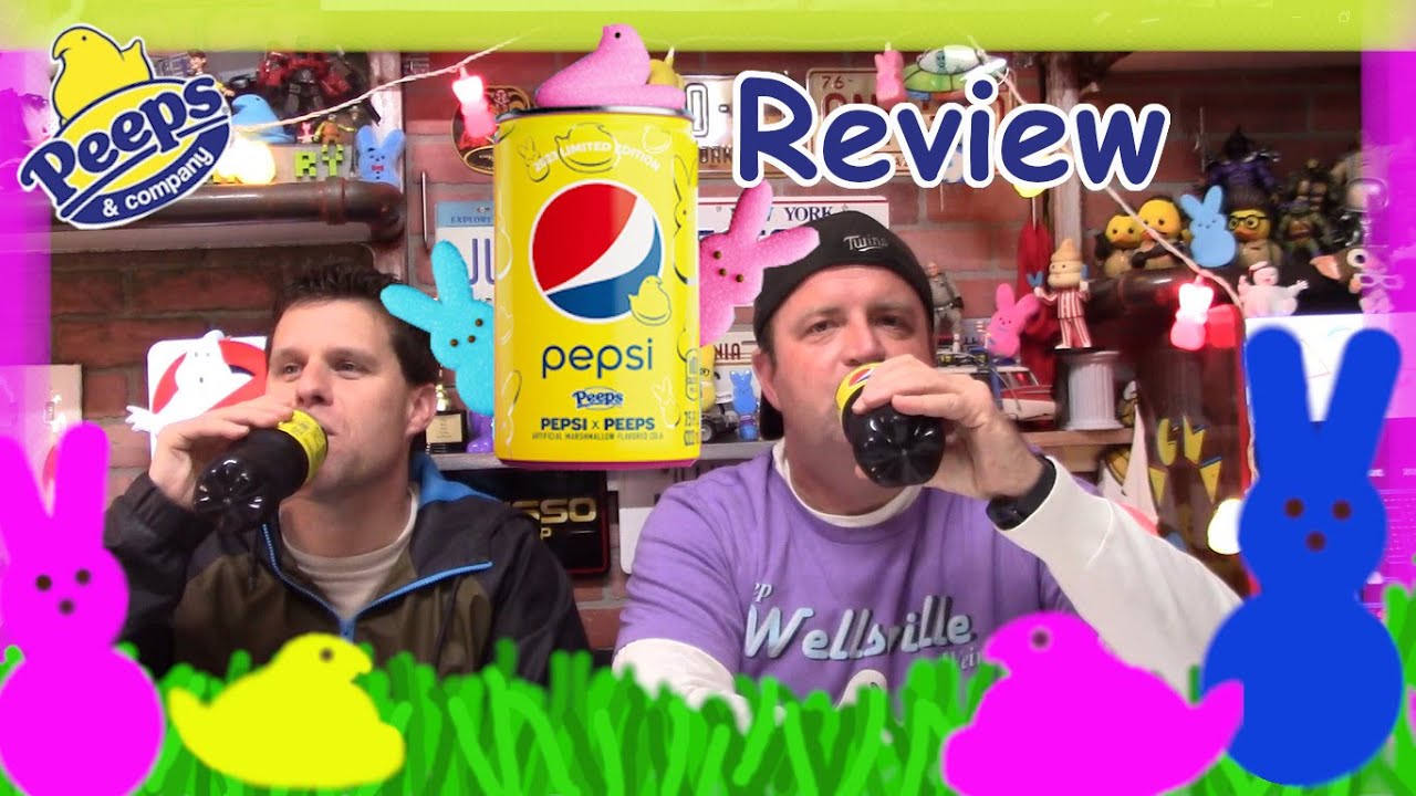 Peeps Flavored Pepsi Review | Limited Edition | Easter Treats | Soda ...