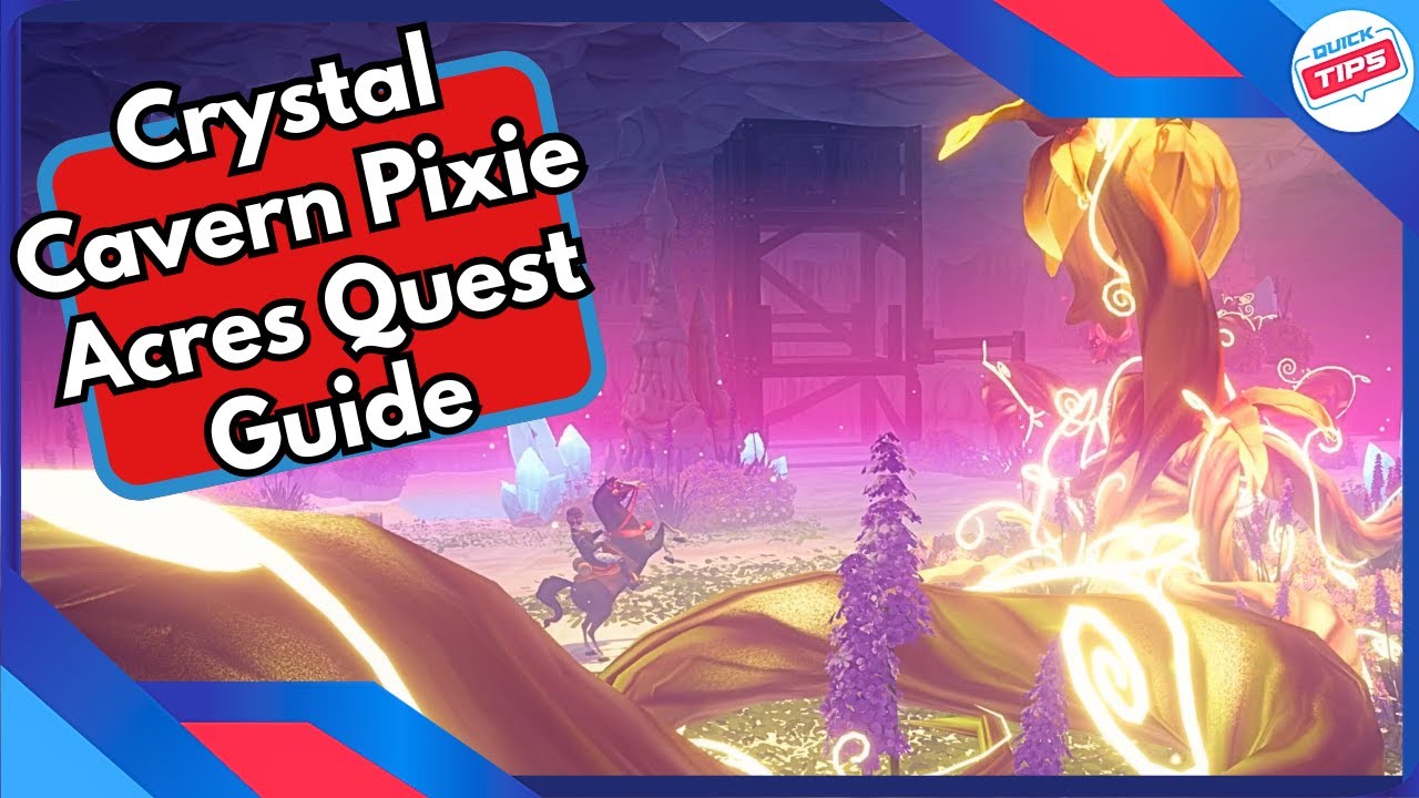 Crystal Cavern Pixie Acres Quest Guide in Disney Dreamlight Valley ...