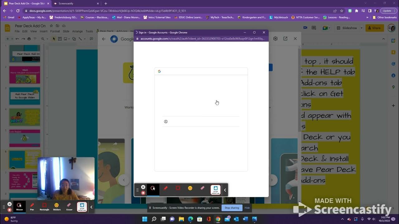 Pear Deck Add-on - YouTube