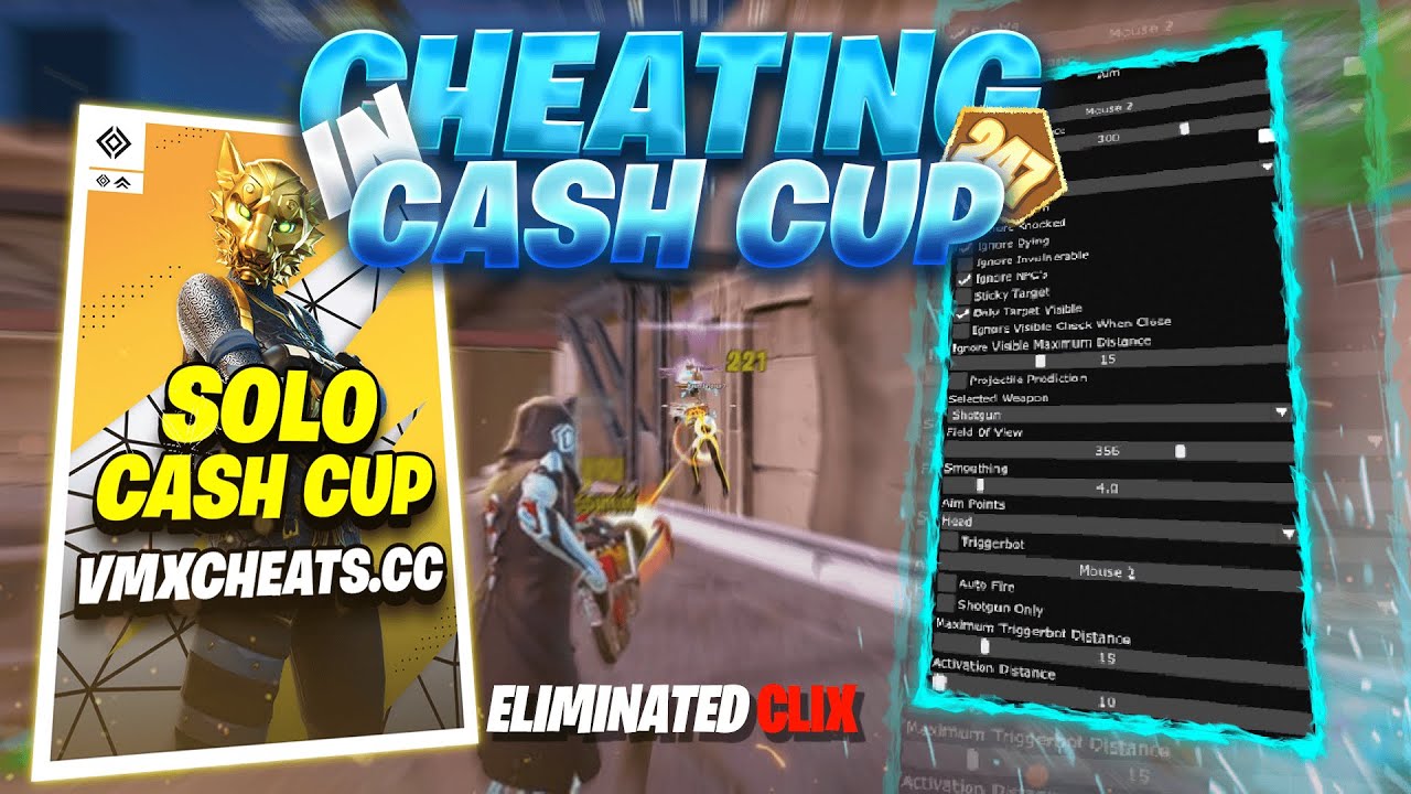 Cheating With The Best External Fortnite Cheat ( Luna Showcase ) - YouTube