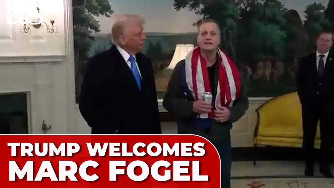TRUMP welcomes MARC FOGEL to the WHITE HOUSE after over THREE YEARS in ...