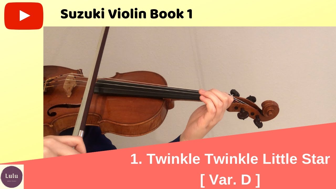Twinkle Twinkle Little Star_Variation D_Suzuki Violin Book 1 #1 (Var. D ...