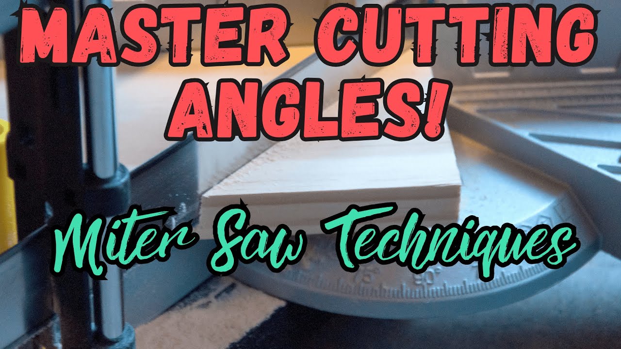 How to Cut Angles With a Miter Saw: Mastering Precision and Efficiency ...