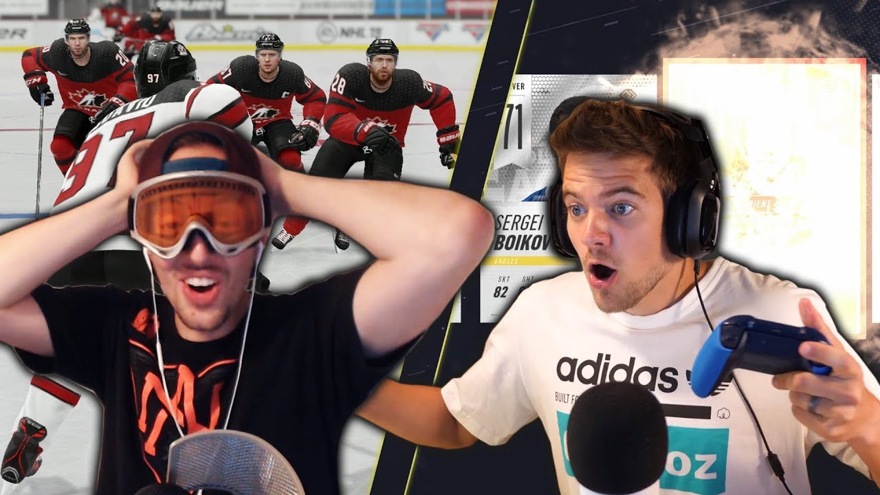 NHL 19 SKILLS CHALLENGE vs NASHER - YouTube